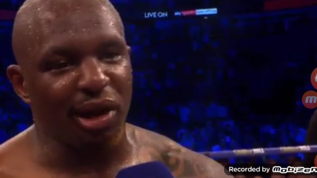 DILLIAN WHYTE VS JOSEPH PARKER FULL FIGHT AFTERMATH!! - YouTube