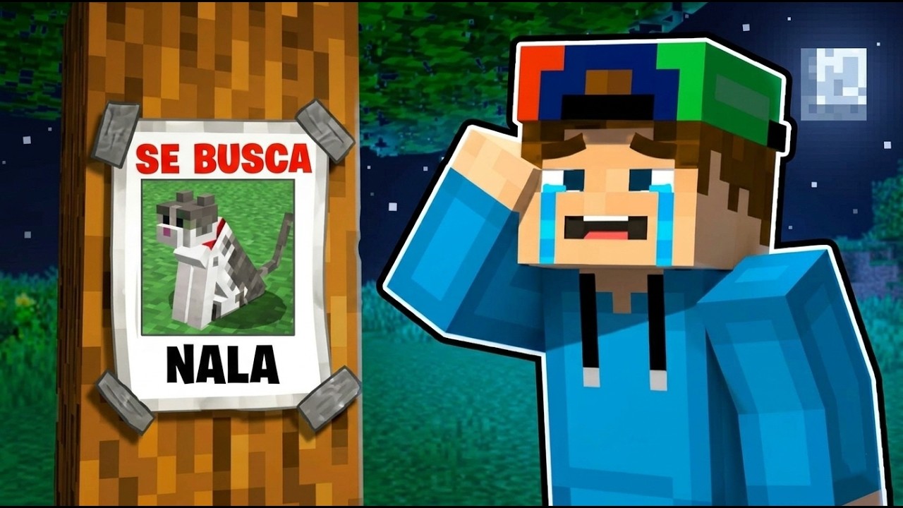 ¡NO Encuentro a mi Gata en Minecraft! - YouTube