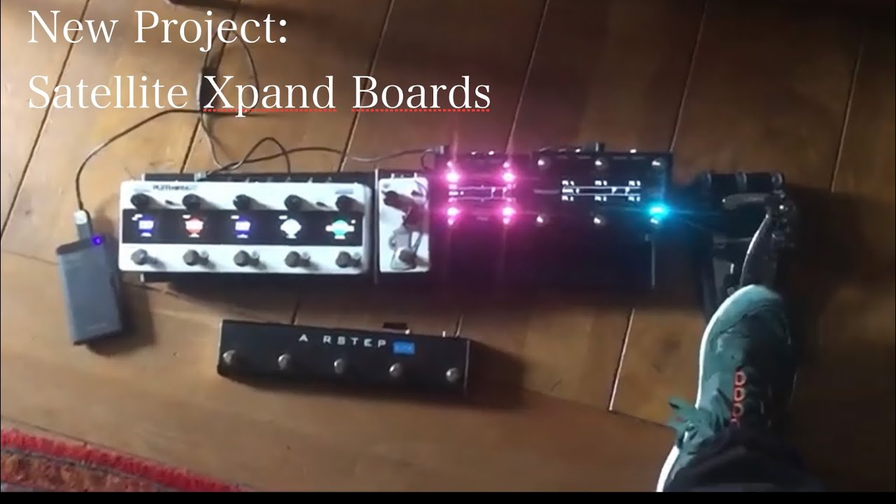 D’Addario Xpand based Pirate Midi & Airstep satellite board. Vlog notes ...