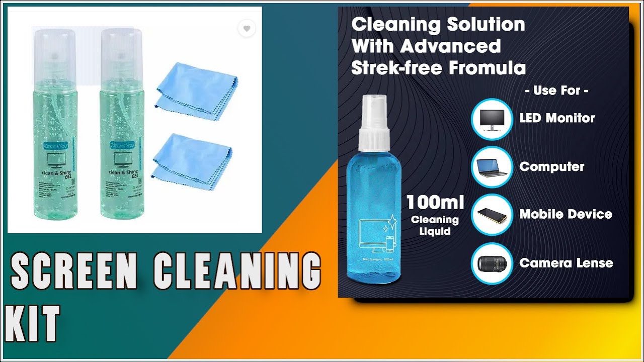 Why I Ordered Screen Cleaner Kit 100 ml for LED and LCD TV,Mobile,PC ...