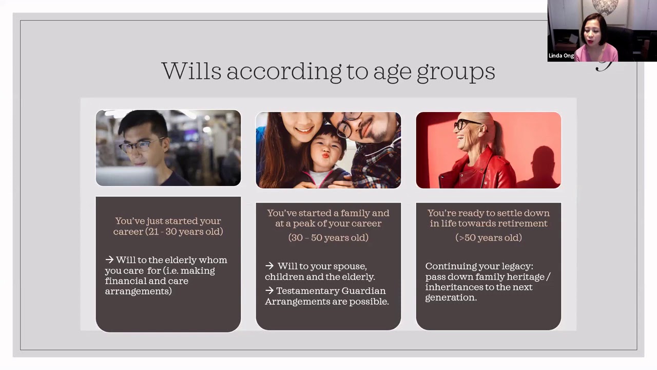 Wills, DO you need one? By Linda Ong, Engelin Teh Practice LLC - YouTube