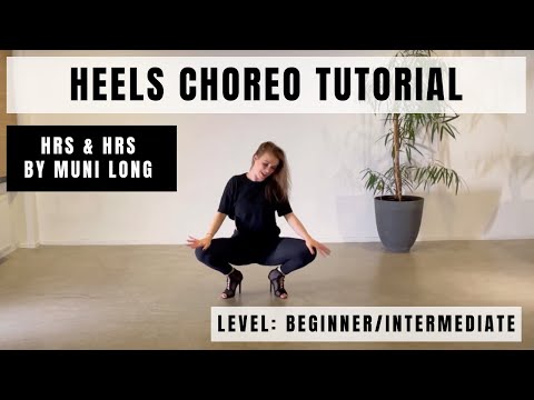 Hrs & Hrs - Muni Long || Heels Choreography Tutorial || Dance Tutorial For Beginners / Intermediate