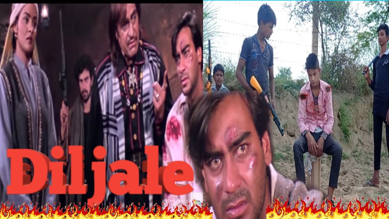 Diljale{1996}Ajay devgan ||Amrish Puri ||Diljale movie best dialogue ...