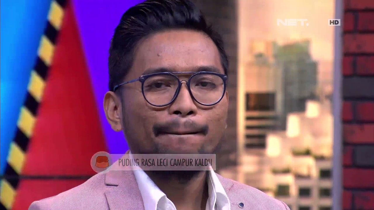 Ekspresi Danang Darto Setelah Makan Puding Rasa Leci Campur Kaldu - YouTube