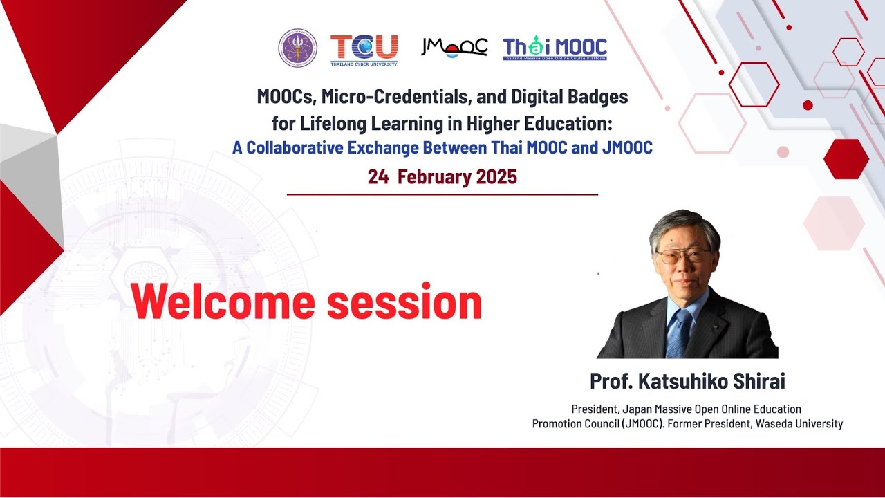Welcome session - YouTube