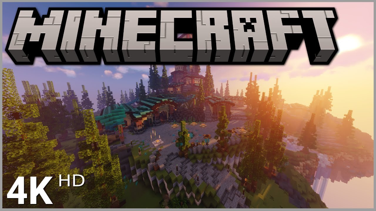 Open World Minecraft | Creative Part 4 [4K] - YouTube