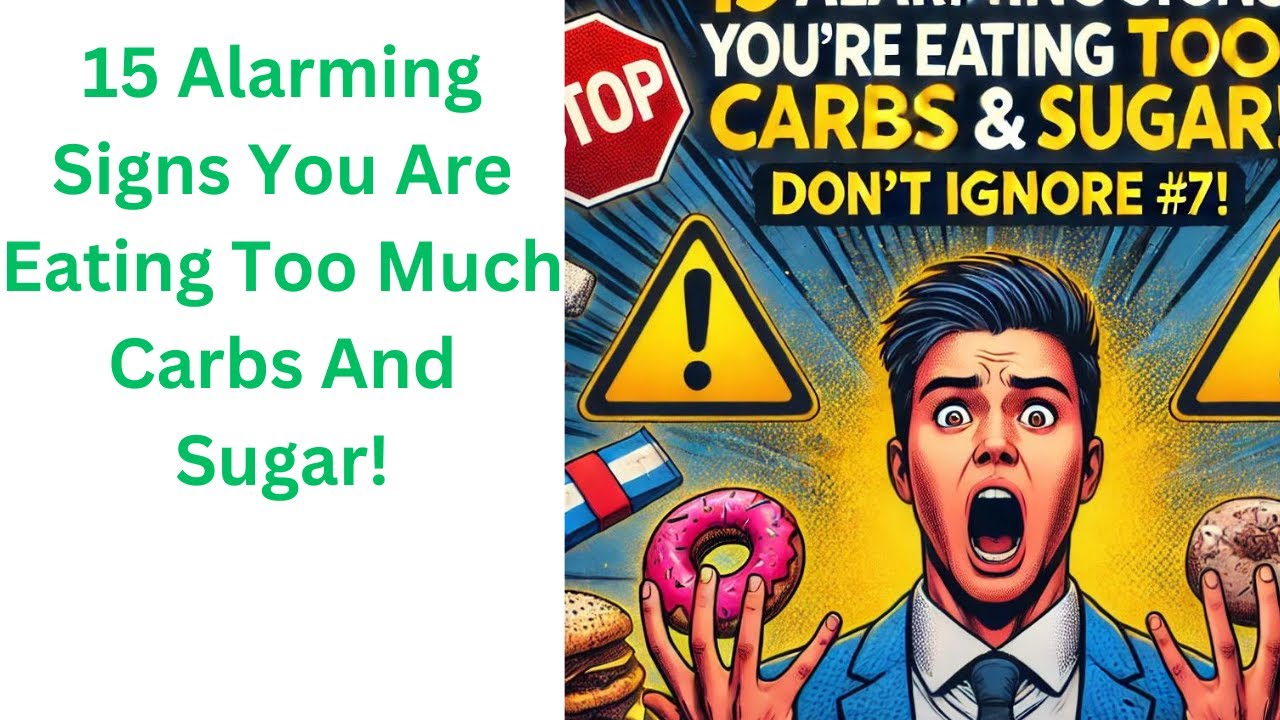"15 Shocking Signs You’re Eating TOO MUCH Carbs & Sugar (The Last One ...