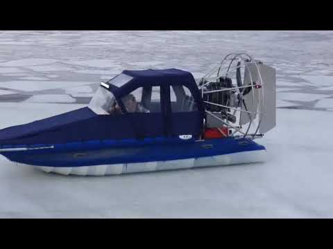 Мгновенный выход на Глиссер "Бриз-550" Honda R20 - YouTube