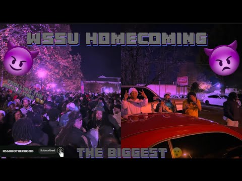 THE BIGGEST 😮(WSSU HOMECOMING) - YouTube
