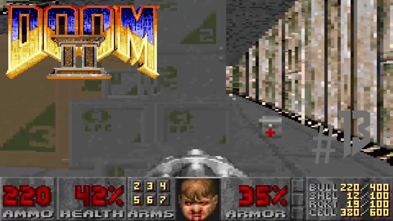 GBA Doom 2.Map 13 - YouTube