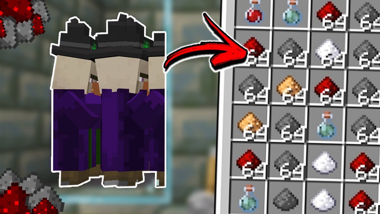 NOVA Farm de BRUXA MUITO BOA no Minecraft Bedrock 1.21 - YouTube