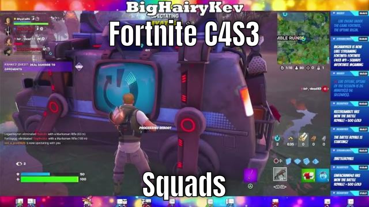 Fortnite C4S3 #9 - Squads #fortnite #gaming - YouTube