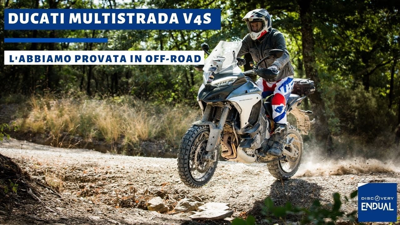 Prova off-road Ducati Multistrada V4S - YouTube