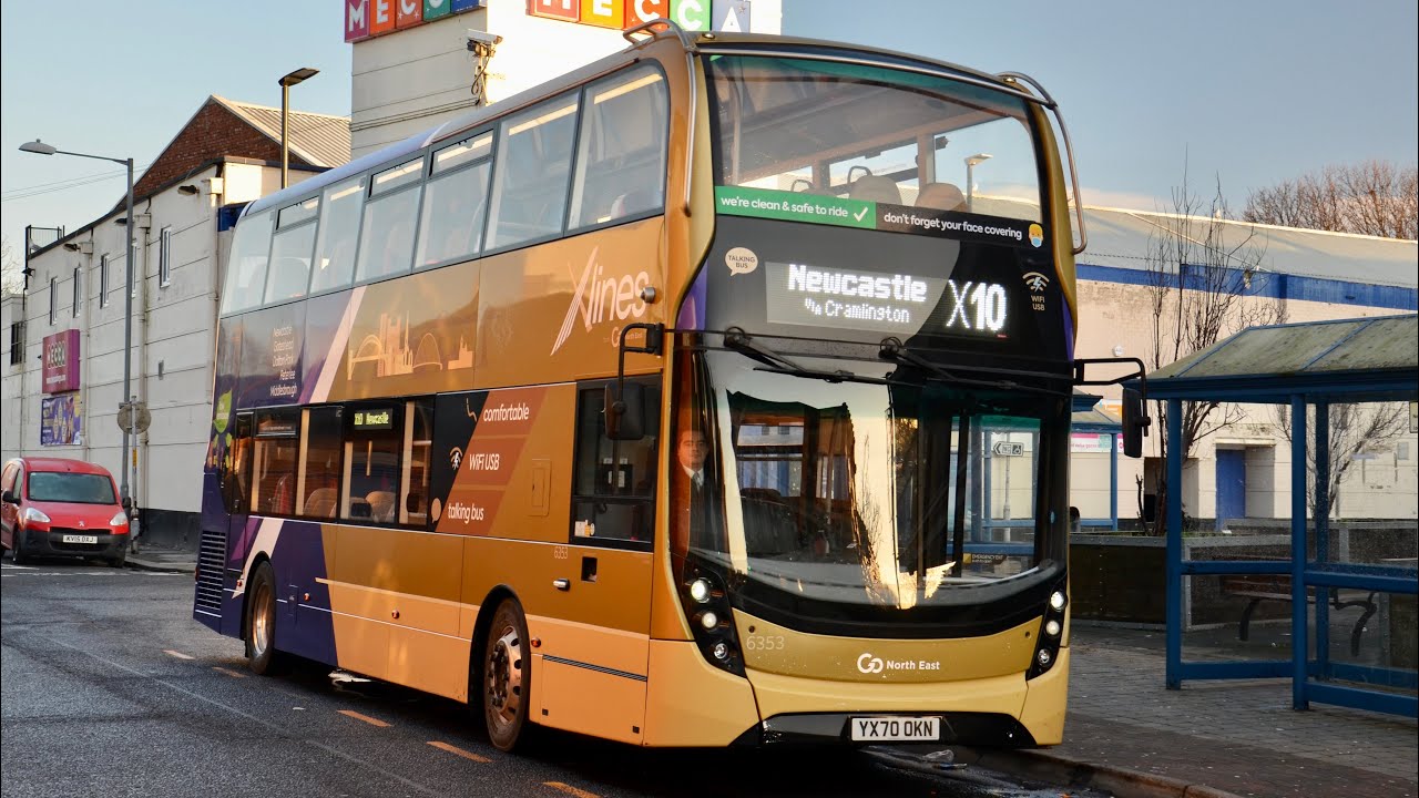 Loud Diff: Go North East 6353 (YX70OKN) Alexander Dennis Enviro 400 MMC ...