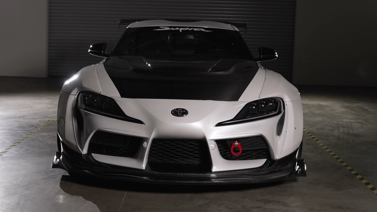 ADVAN Racing GT BEYOND Varis Wide Body Supra - YouTube