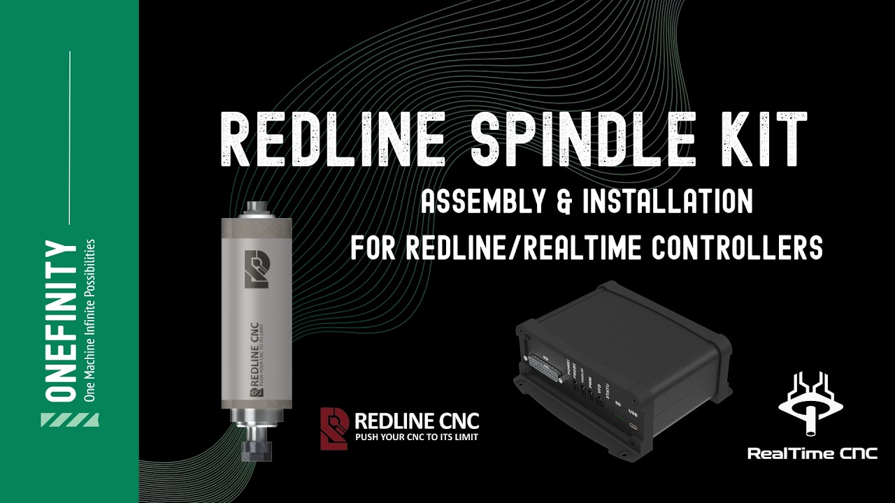 Onefinity Spindle Kit by Redline CNC | Redline/Realtime Controller ...