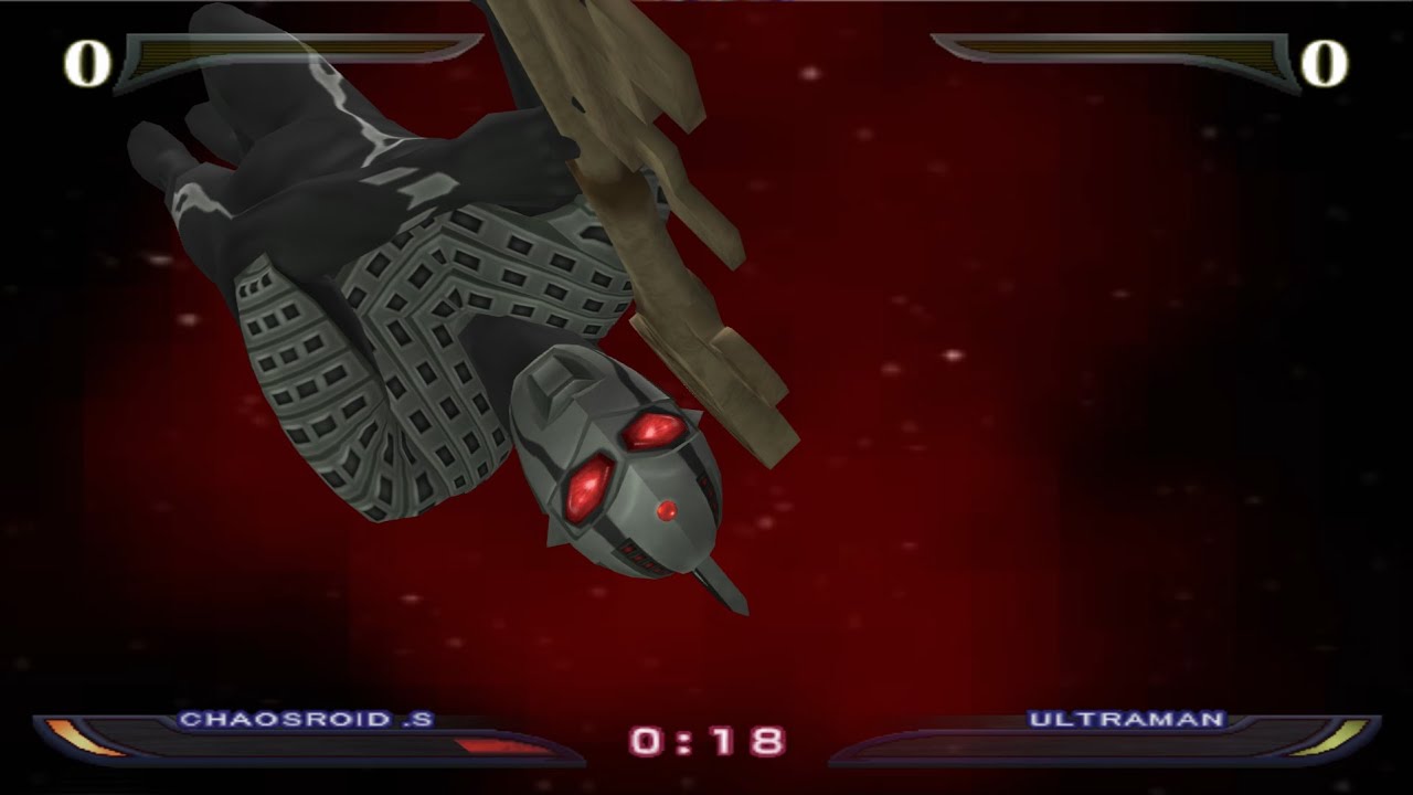 Ultraman Fighting Evolution Rebirth - Battle Mode ChaosroidSカ オ ス ロ イ ド ...