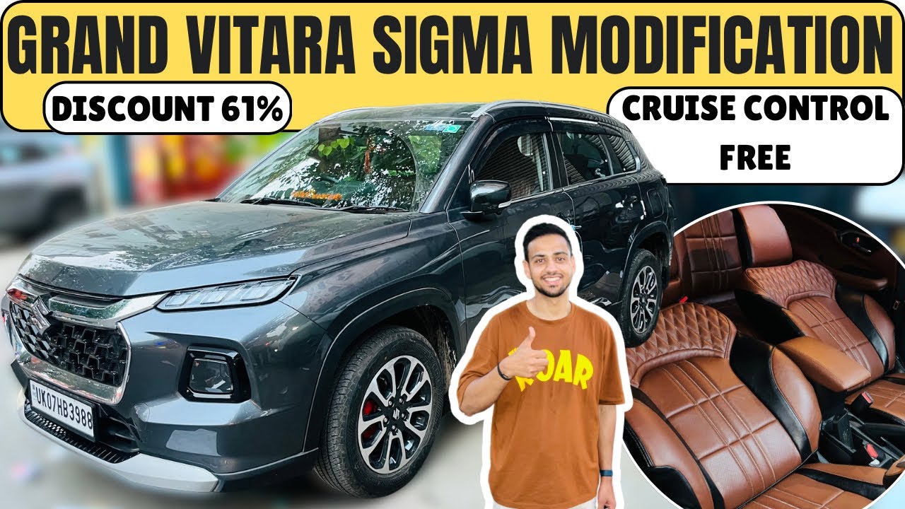 Grand Vitara 2025 Sigma Genuine Accessories With Price | Grand Vitara ...