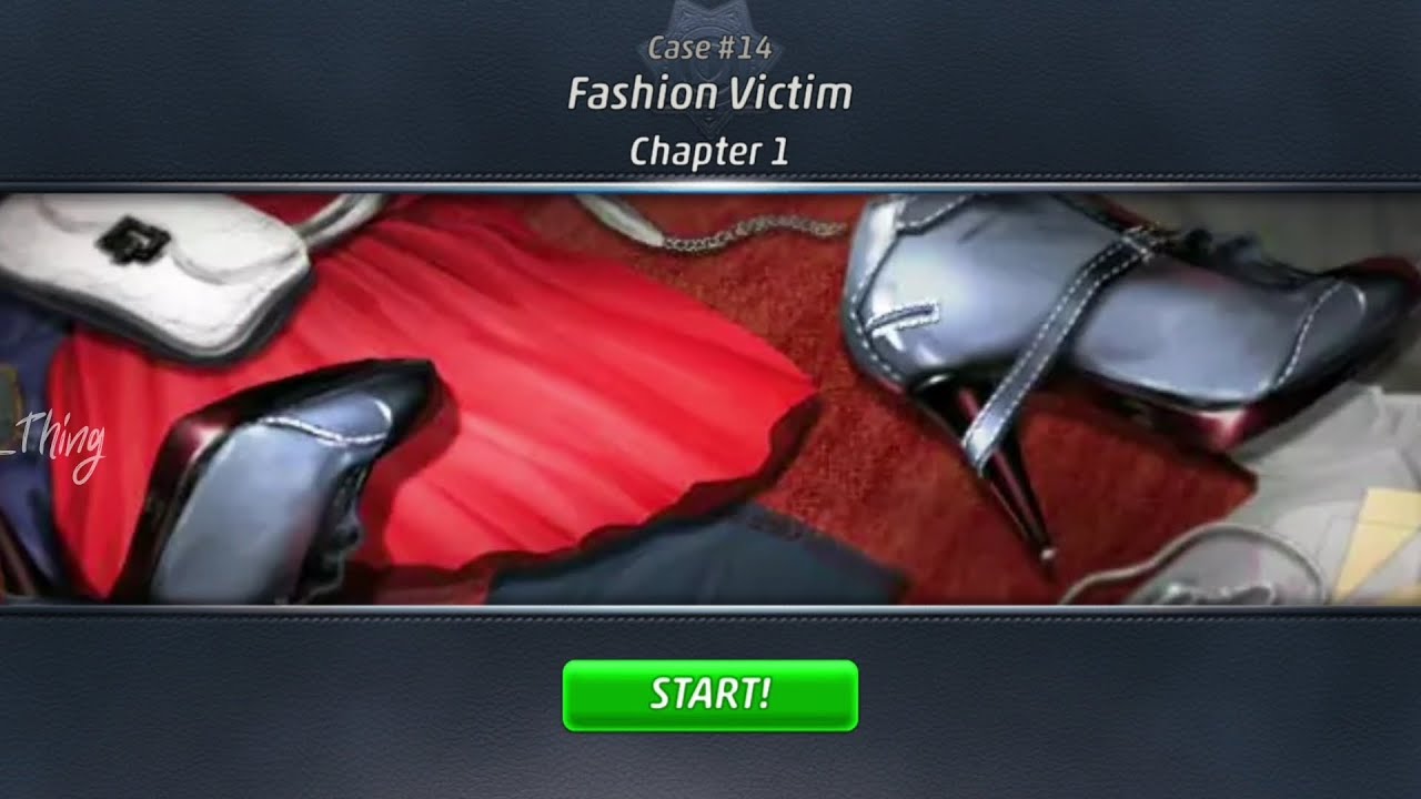 Criminal case | Grimsborough | case 14 chapter 1 | Fashion Victim ...