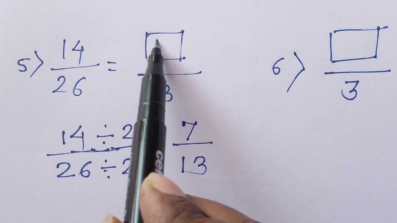 Std 5th Maths | Lesson -5 Fraction Problem Set 17.... - YouTube