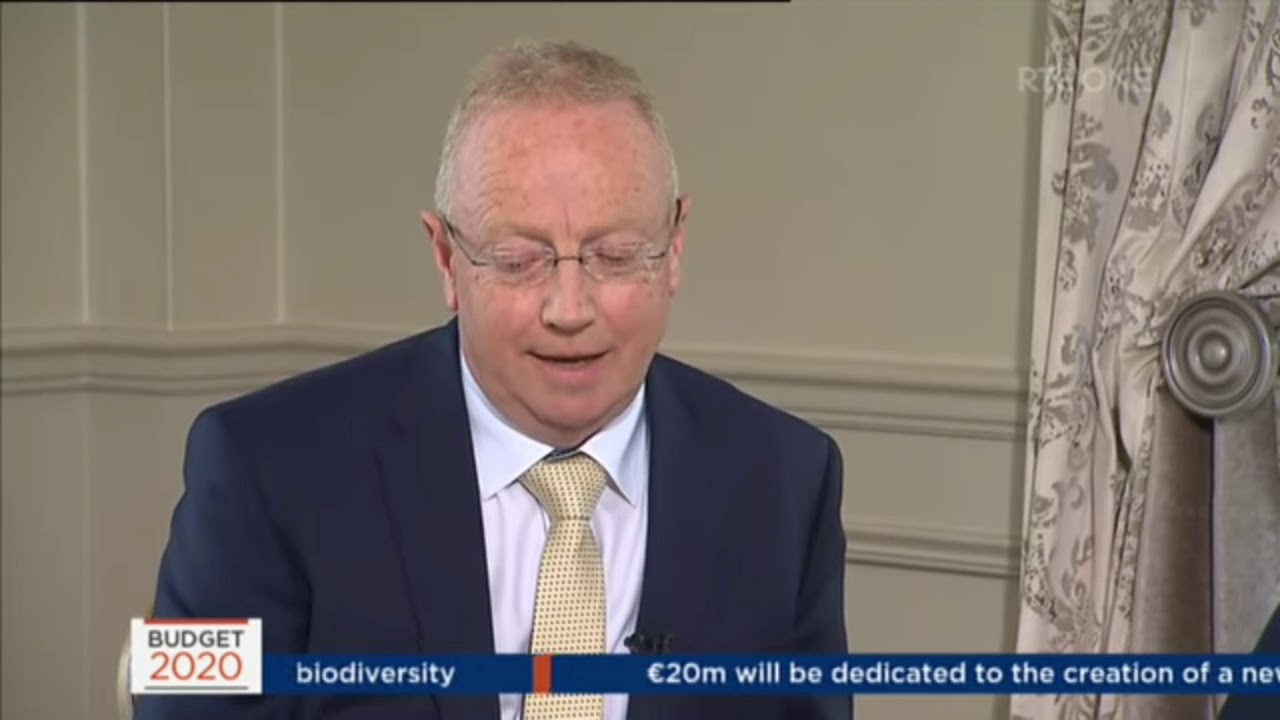 Brendan Costello on RTE one live budget panel - YouTube
