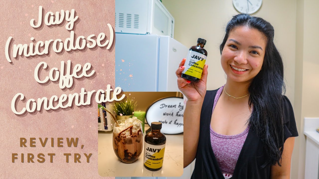 Javy Microdose Coffee Concentrate | Review, my first Try - YouTube
