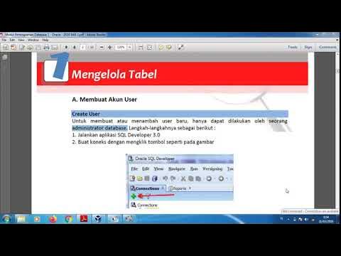 Cara Membuat Akun Baru di Oracle SQL Developer - YouTube