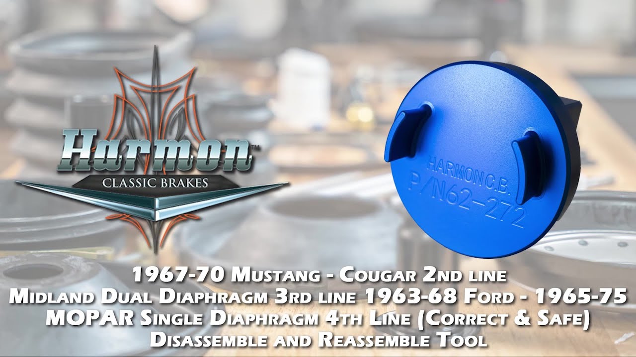 Harmon Classic Brakes - Midland - Front and Rear Diaphragm Removal and ...