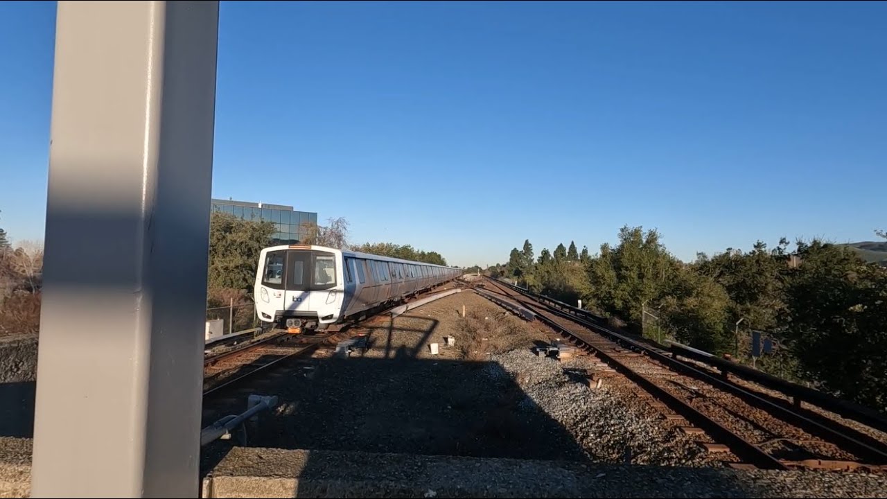 BART: D Car 3116 at Fremont (Orange Line) - YouTube