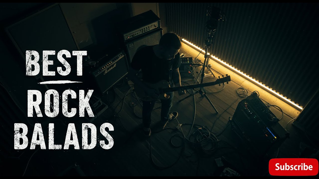 Rock Ballads Nonstop 🎸 24/7 Stream | Bon Jovi, Aerosmith, Bryan Adams ...