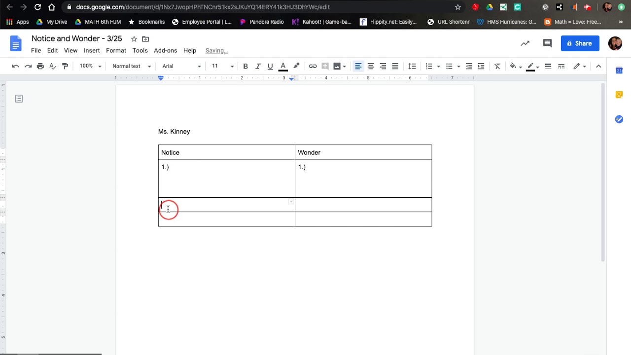 How to make a Notice and Wonder - YouTube