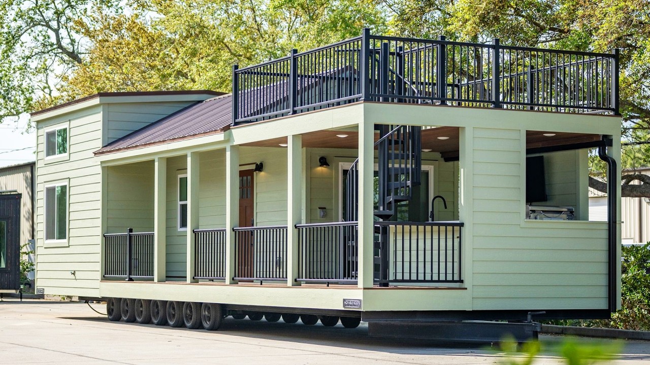 Top 3 The Most Beautiful Park Models by Movable Roots - YouTube