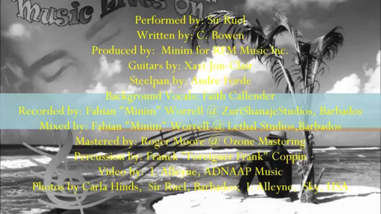 “Music Lives On” by Sir Ruel, (Composer: Chad Bowen) Video created by ...