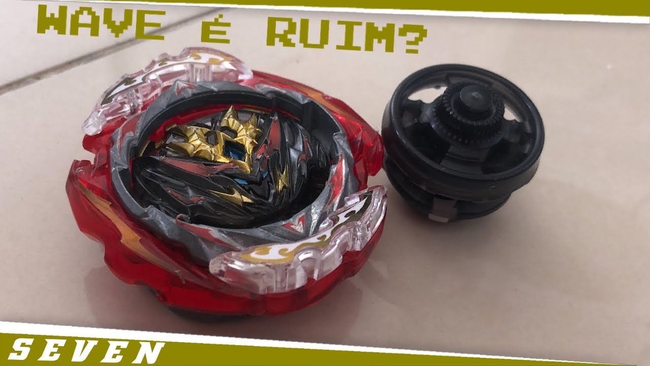 Beyblade Burst Combo: Testando Wave(Cyclone Belial Wheel Wave-2) - YouTube