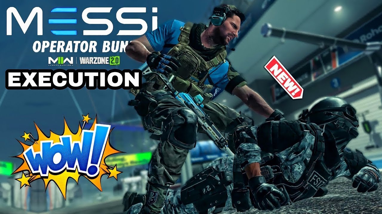 ASÍ ES LA NUEVA SKIN de MESSI EN WARZONE 2 - *INCREIBLE*😍 - YouTube