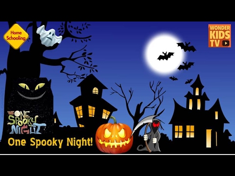 어느 으스스한 밤, 숲 속에서 일어나는 반전의 이야기. one spooky night- pop up book-드라큐라, 흡혈귀 ...