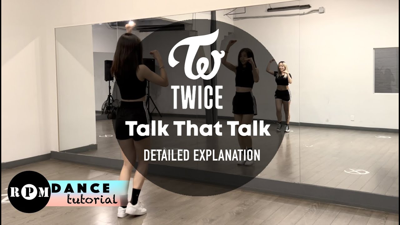 TWICE "Talk that Talk" Dance Tutorial Explained (Chorus) - YouTube