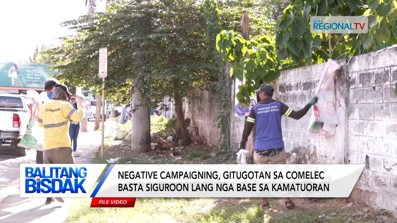 Balitang Bisdak: Negative campaigning, gitugotan sa COMELEC basta base ...