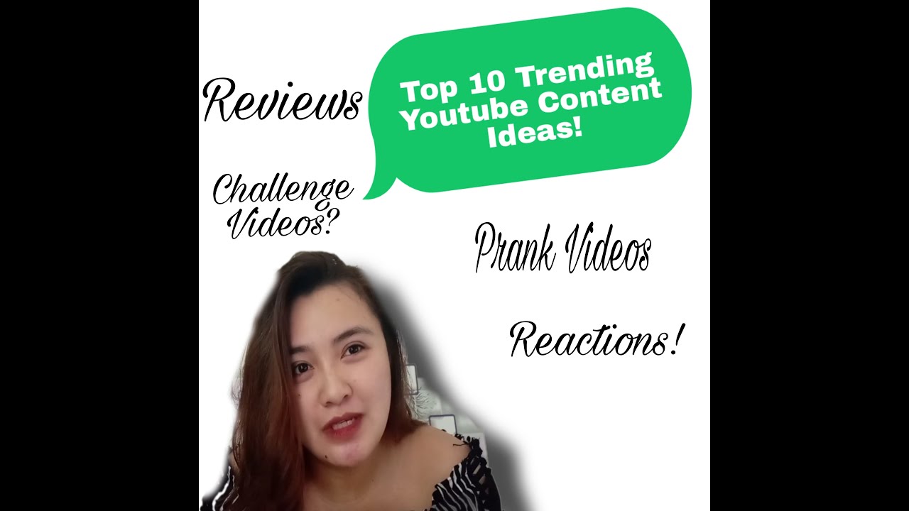 Top 10 Trending Youtube Content Ideas! - YouTube