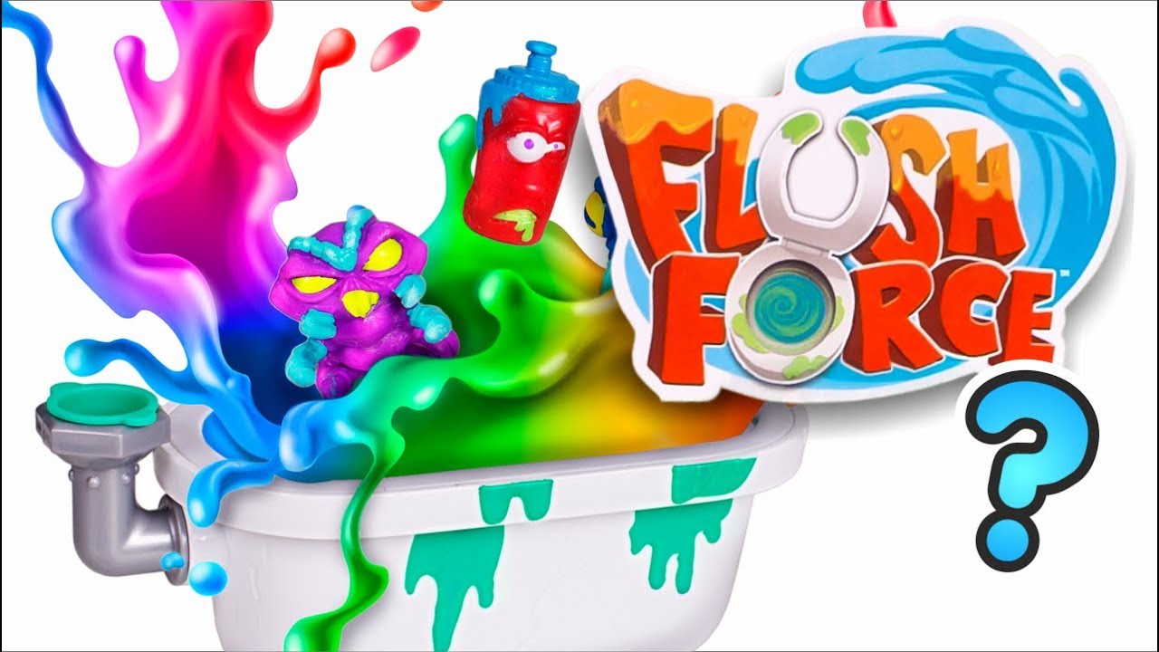 Brinquedos Flush Force Saltitantes, Flutuantes e Maleáveis - Série 2 ...