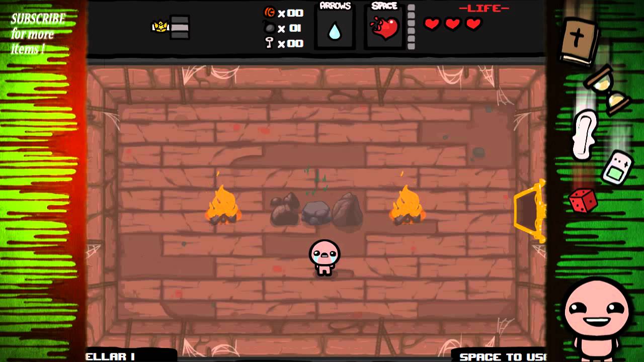 Binding of Isaac items: Yum heart - YouTube
