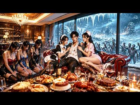 Apocalypse System,No Food Left!Three Beautyful CEOs Beg the Poor Guy,Offering Themselves for Grain!