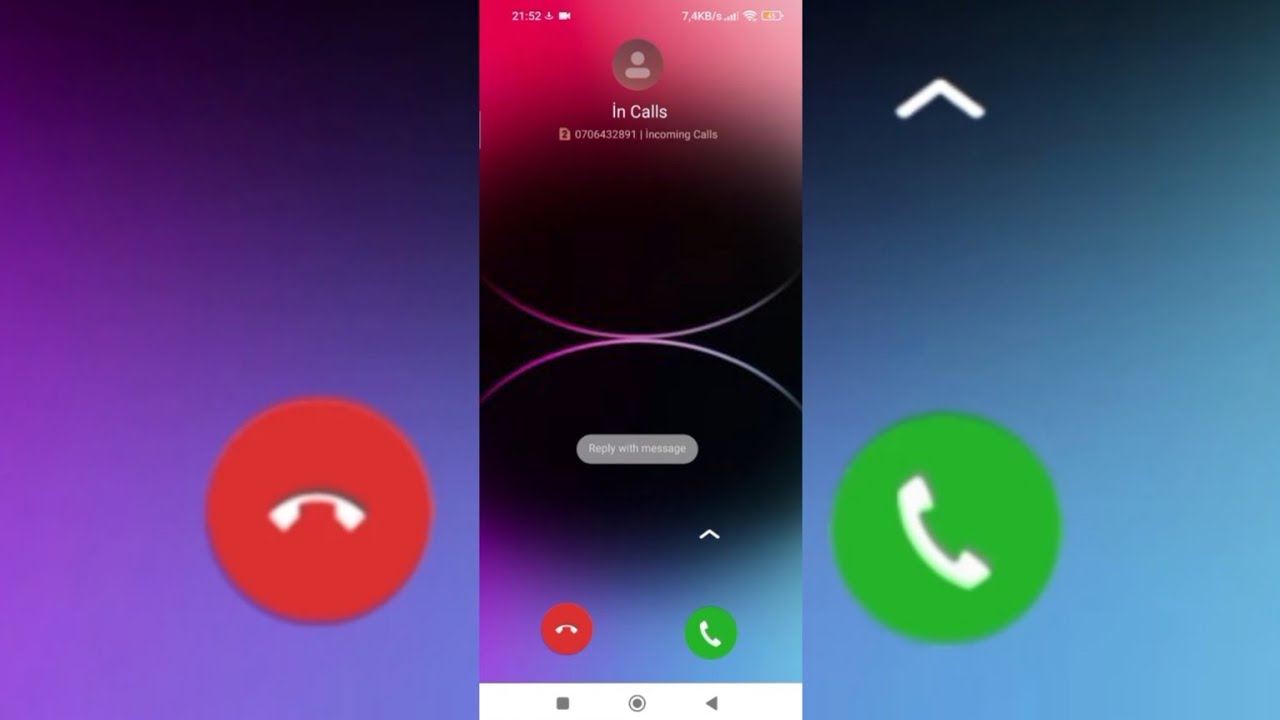 Xiaomi Sony Mi Asus İncoming Calls - YouTube