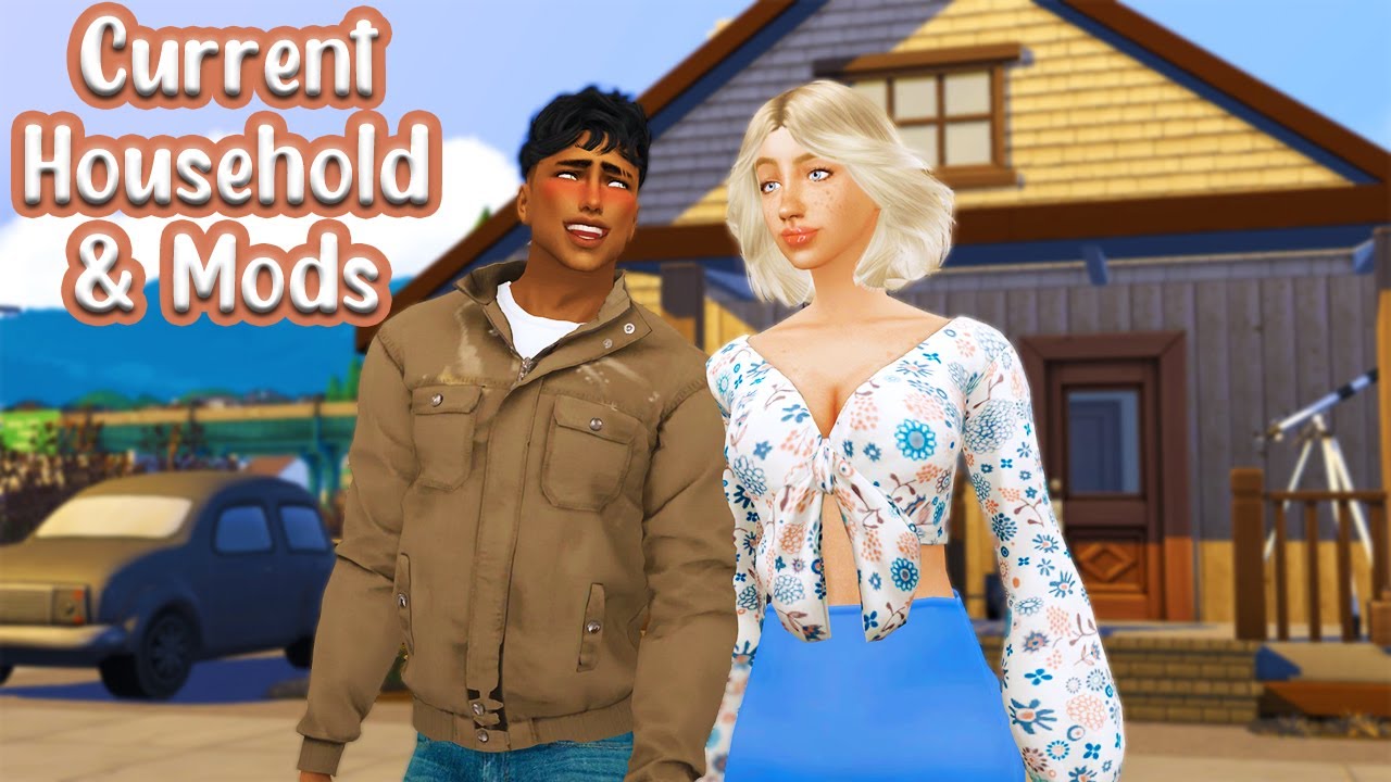 The Most Realistic Current Household Ever + Mods & Links 🏠 Sims 4 - YouTube