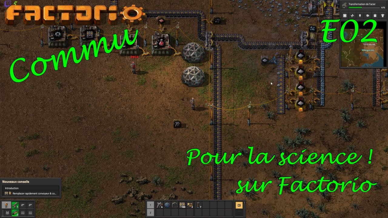 Pour la science ! | Factorio Commu E02 #gameplayfr #letsplayfr # ...