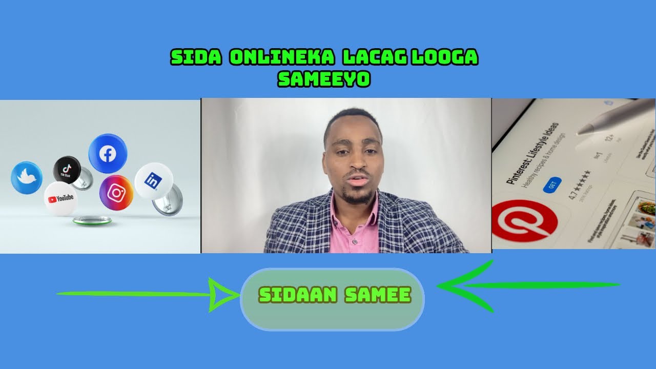 Sida Online Lacag Looga sameeyo | Somali Tutorial | How to make money ...