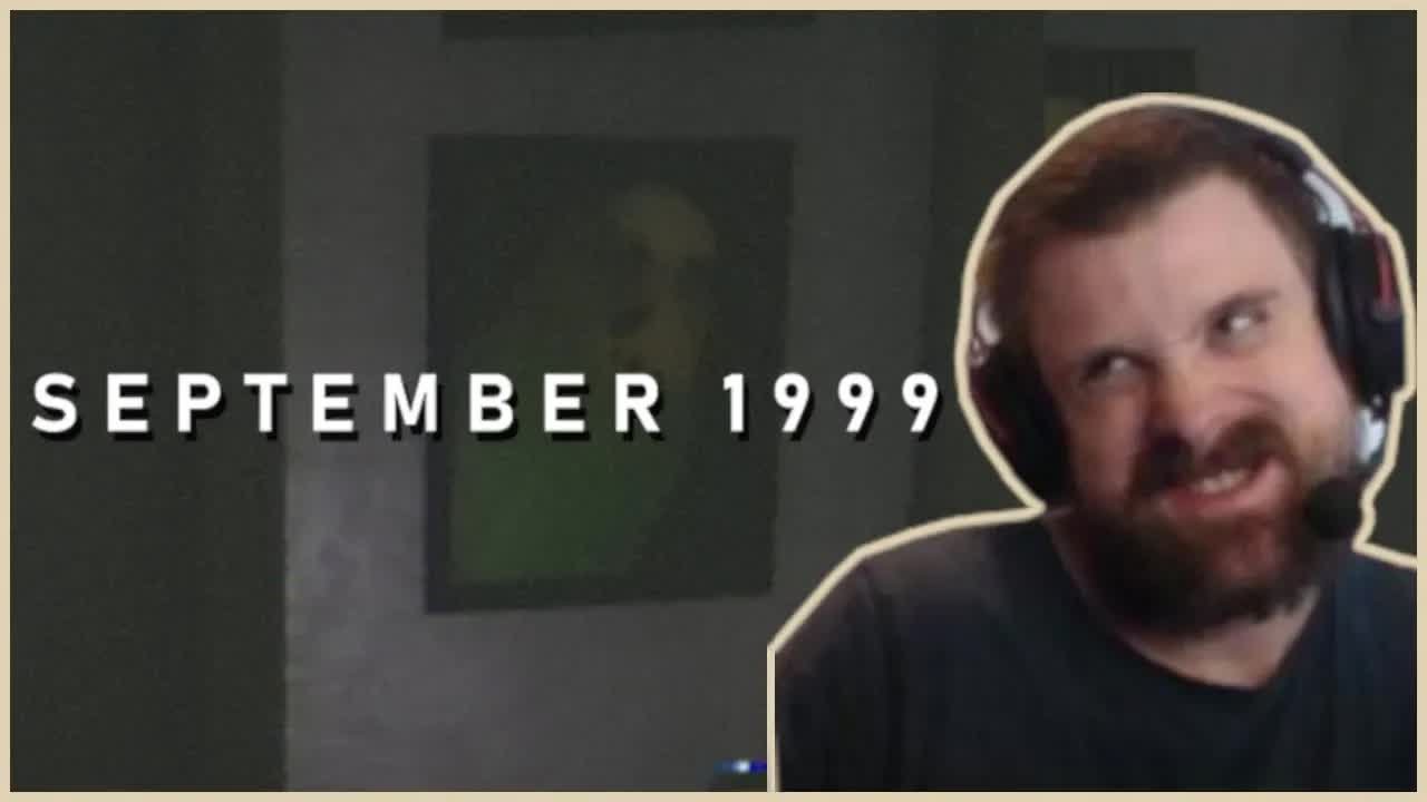 Forsen plays SEPTEMBER 1999 Short Horror Game - YouTube