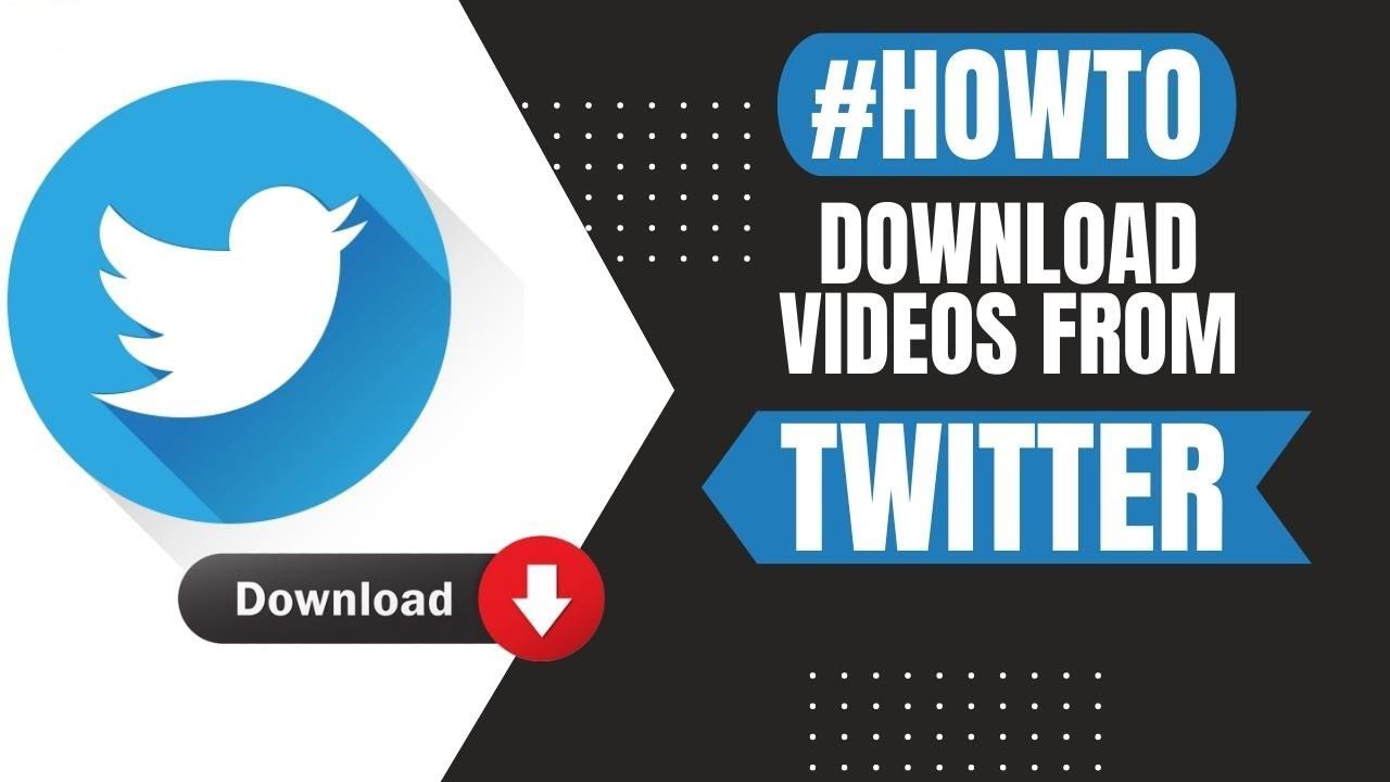 How to Download Twitter Videos | Twitter Video Download | Video ...