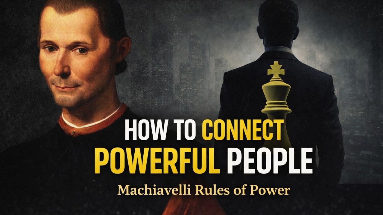 How to Connect With Powerful People | Machiavelli’s 7 Laws of Influence ...