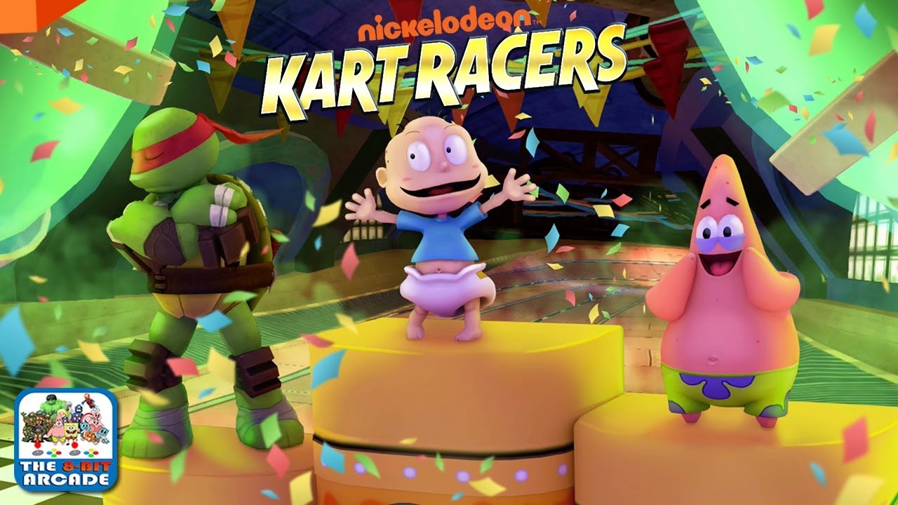 Nickelodeon: Kart Racers - Rugrat Tommy races in the Pineapple Cup ...